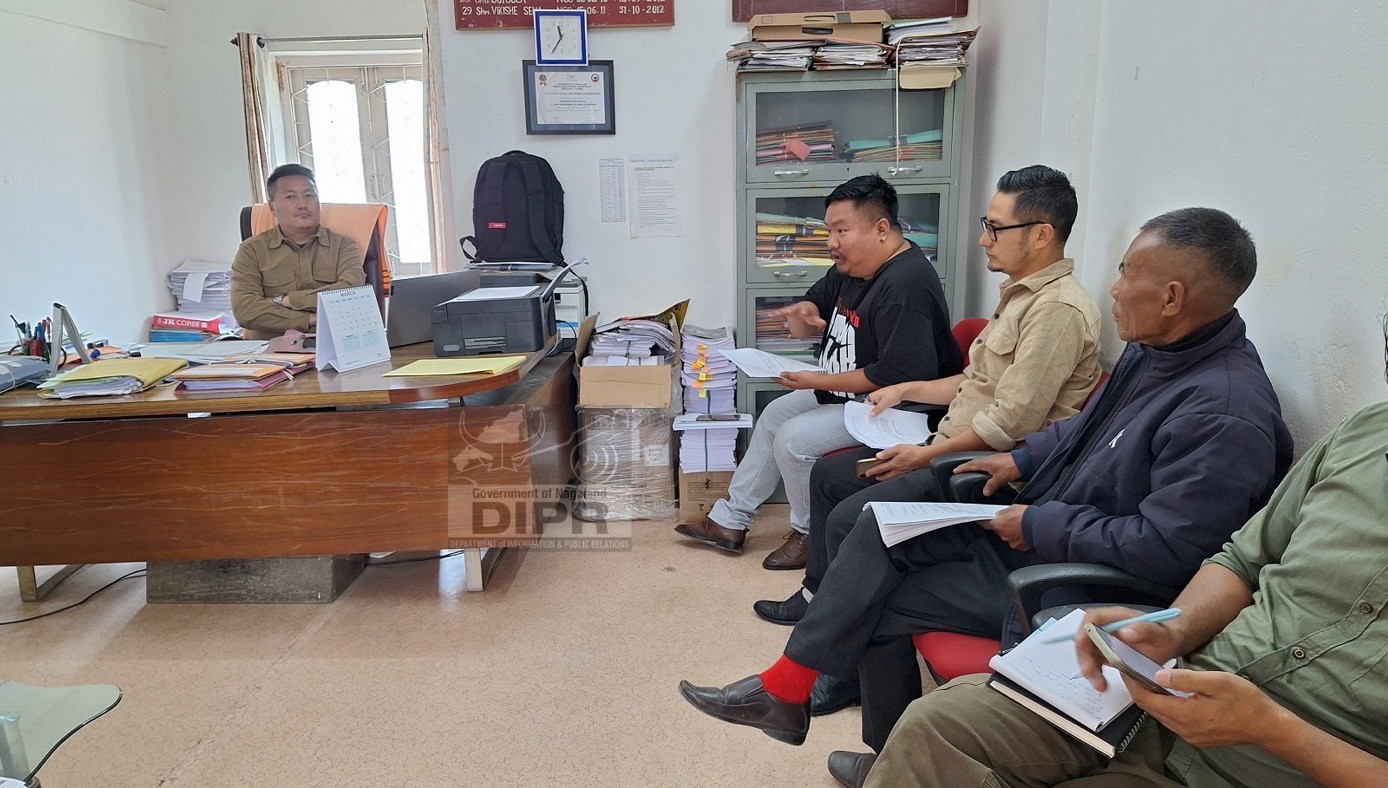 ERO TUENSANG HELD A MEETING WITH POLITICAL PARTIES | DIPR Nagaland-Department of Information ...